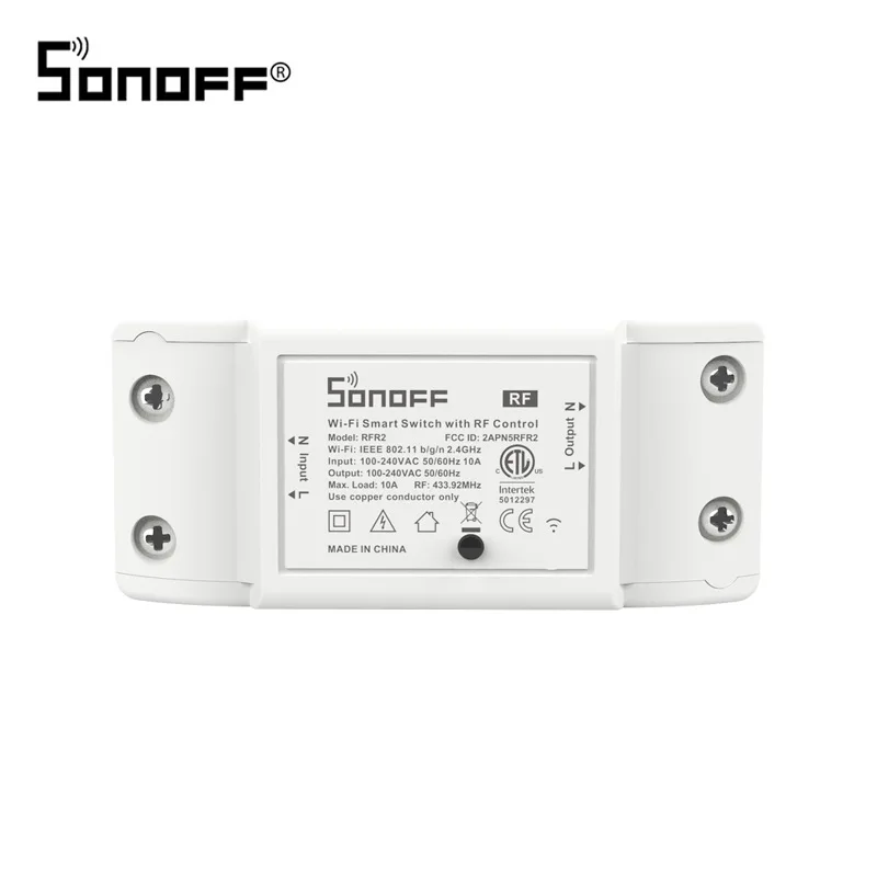 Sonoff Smart Home RF 433Mhz Wall Wireless Remote Control Switch Home ...