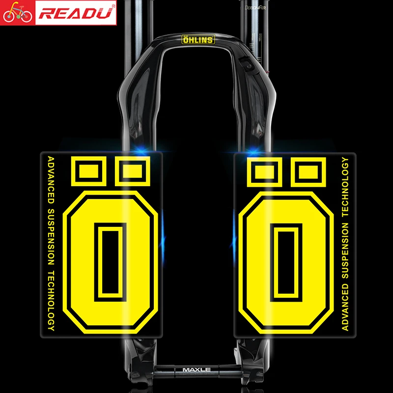 2020 Dh Mtb Downhill Fork Sticker Front Fork Decal Mtb Bicycle Fork ...