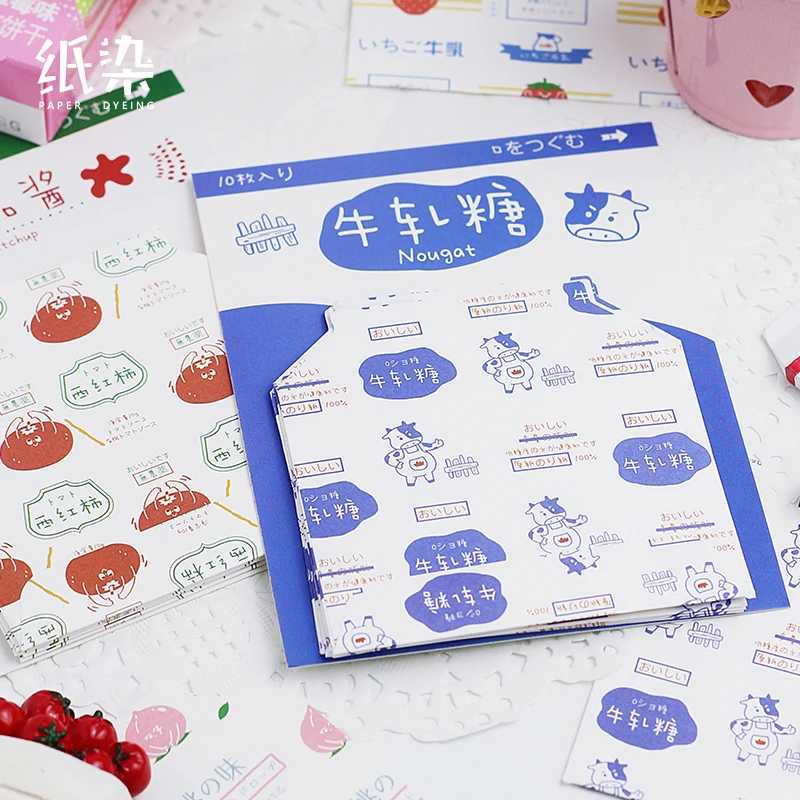 100 pcs/lot 24-hour convenience store series Paper Envelopes cute ...