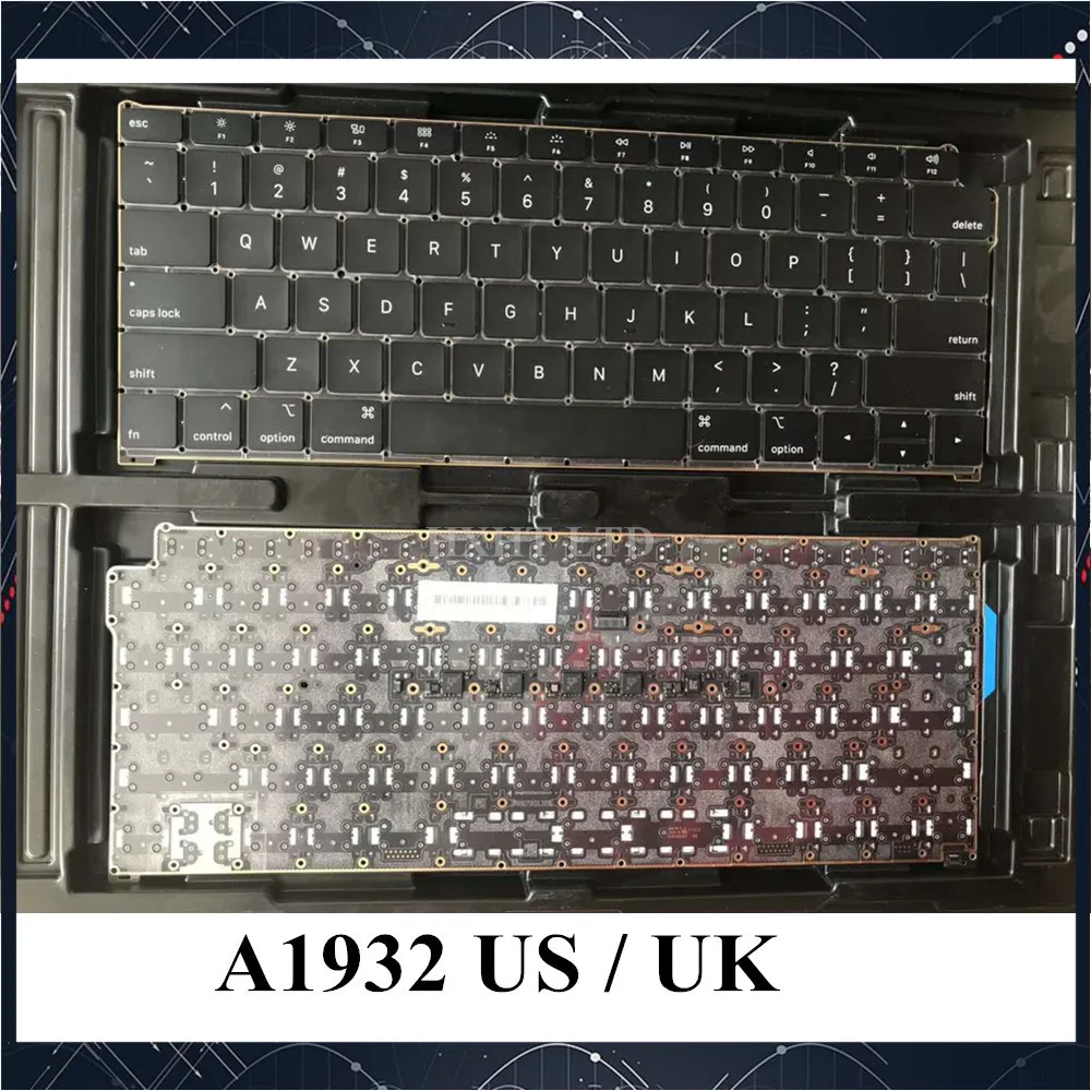 NEW A1932 UK Keyboard For MacBook Air Ret 13.3" Retina A1932 UK US USA ...