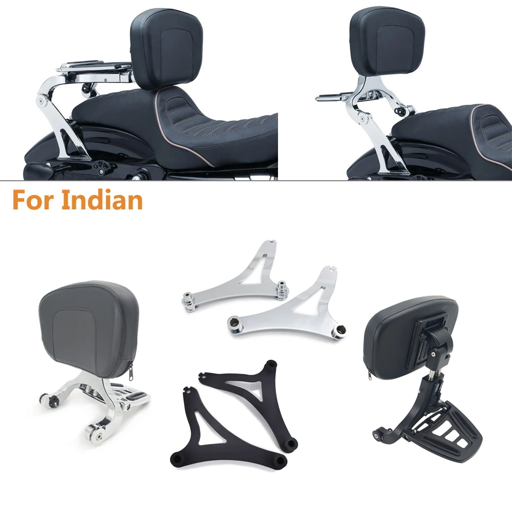 Motorcycle Backrest & Mount Kits Multi Purpose Driver Passenger ...