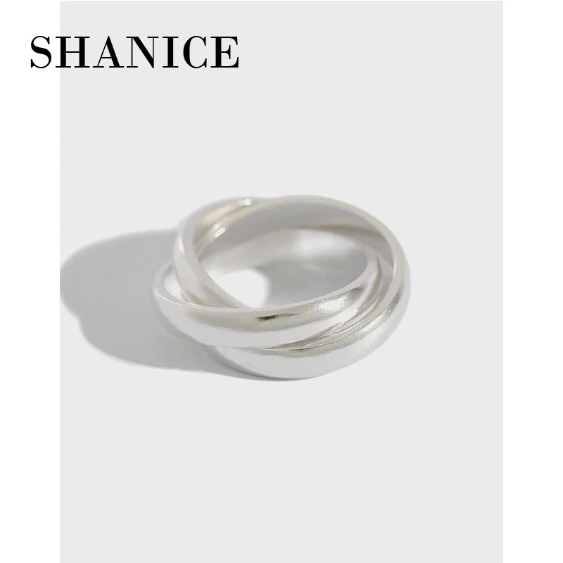 Shanice 925 Sterling Silver Jewelry Fashion Chic Open Rings For Women ...