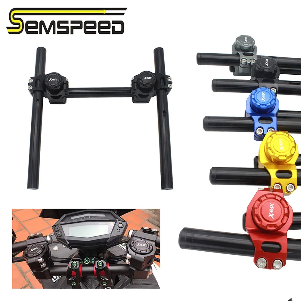 For-Yamaha-XMAX-125-250-300-400-2023-X-MAX-CNC-Motorcycle-Handle-Bar ...