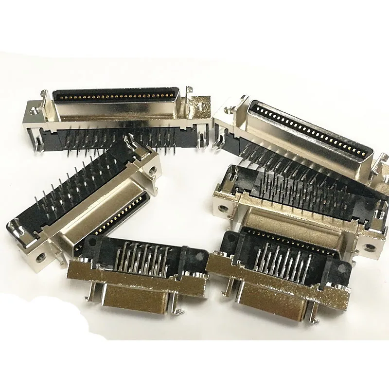 SCSI-14P/20p/26p/36p/50p/68pin mdr scsi conector passo 1.27 26pin ...