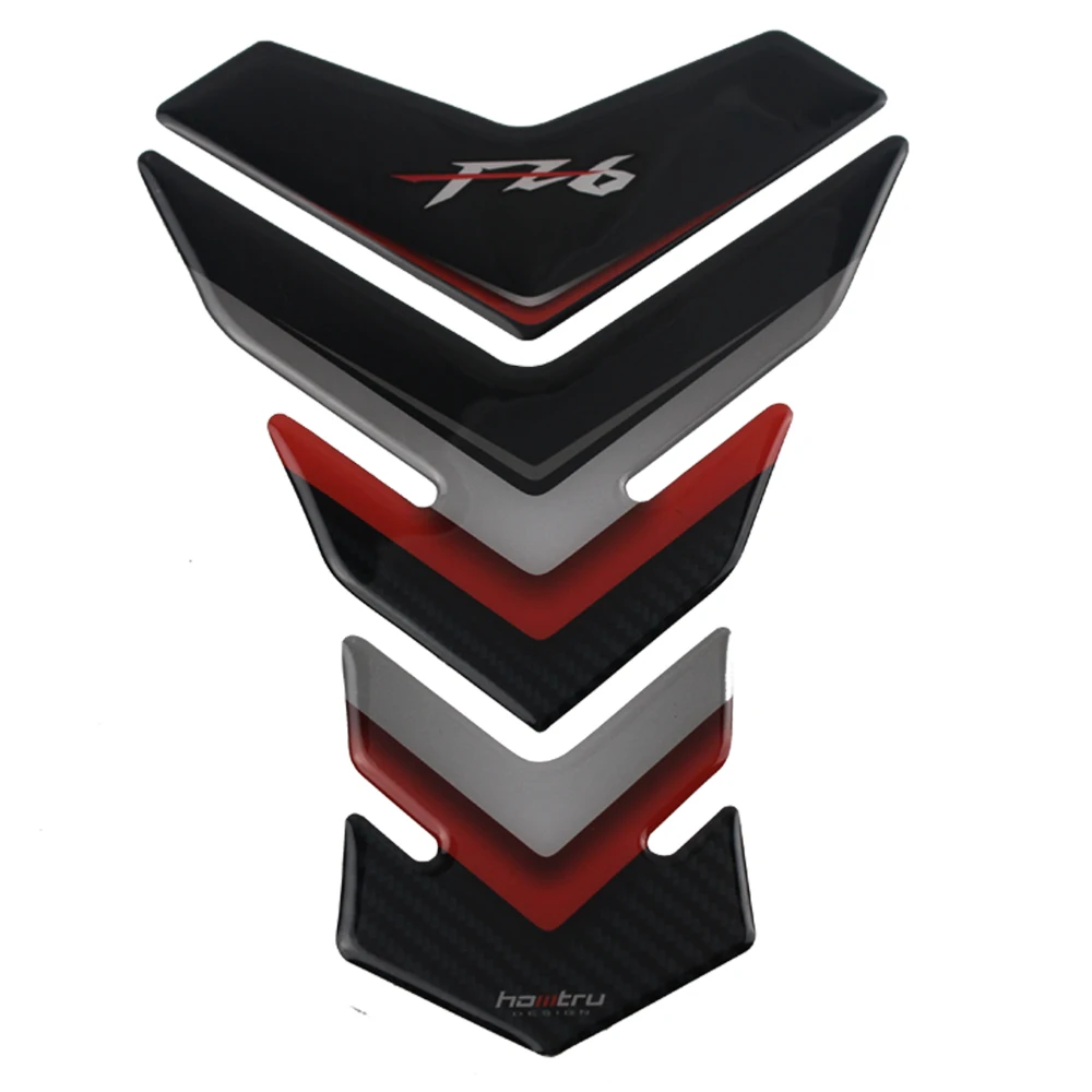 With Logo Fz6 For Yamaha Fz6 Fazer 3d Motorcycle Tank Pad Protector ...