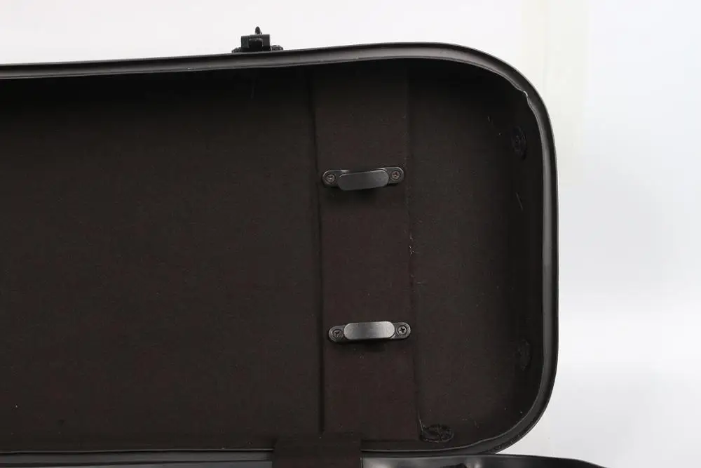 Yinfente White/Black Rectangle Violin Hard Case 4/4 Carbon Composite ...