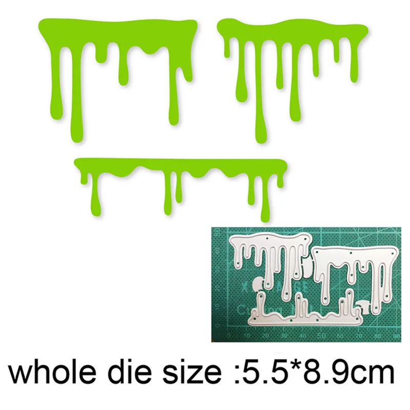 Craft dies Water Drop Border metal cutting dies Stencils for DIY ...