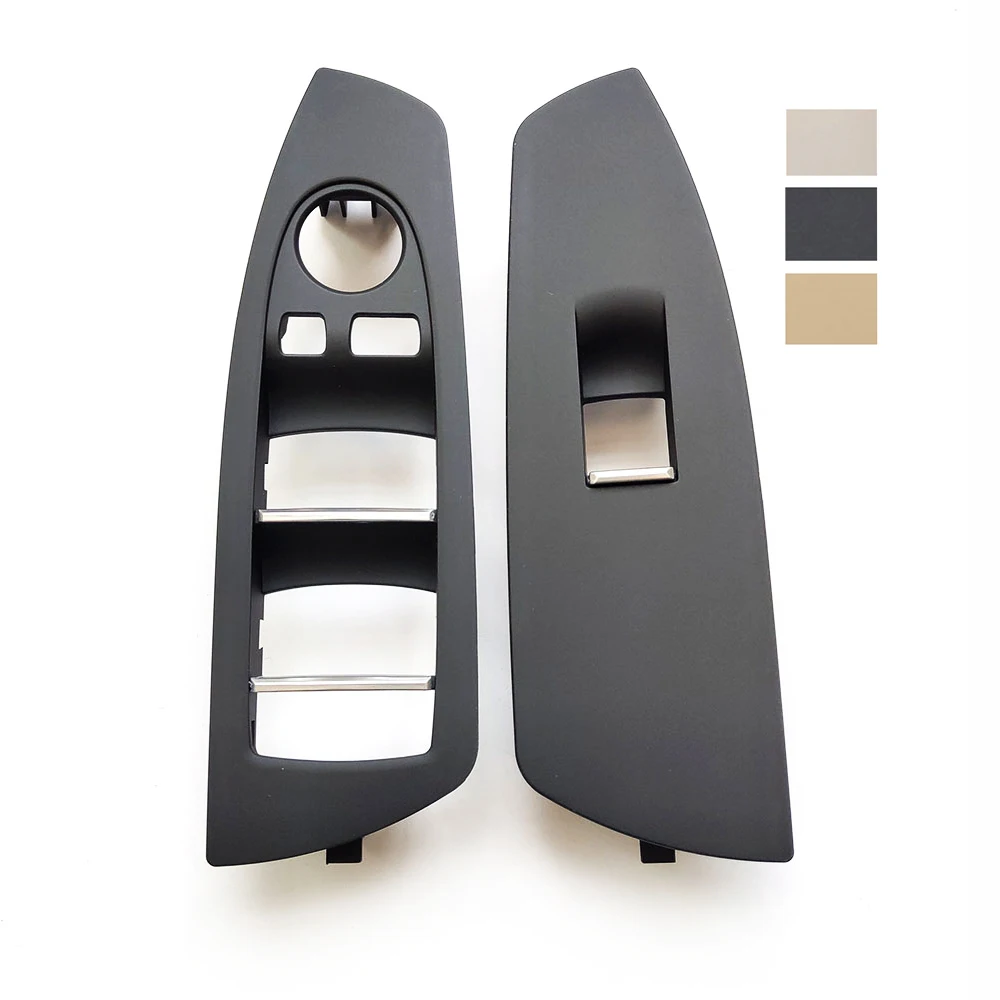 Interior-Car-Front-Door-Window-Lifter-Switch-Cover-Panel-Trim ...