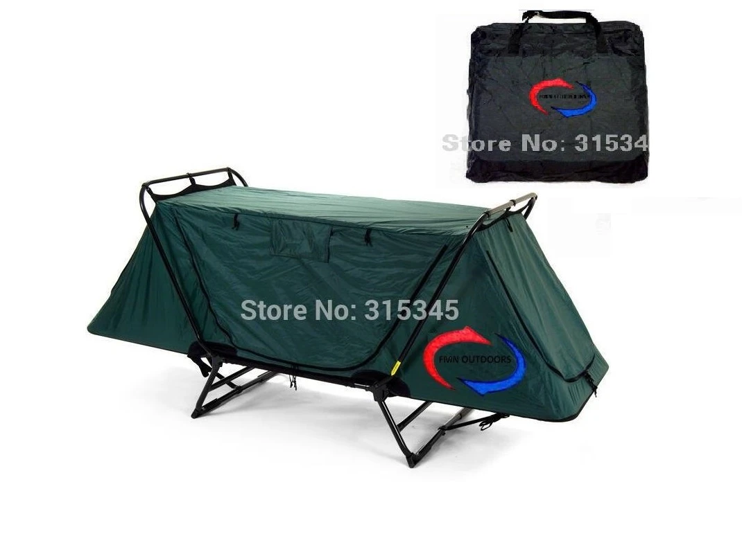 Camping Cot Rainfly Outdoor Military Tents Sleeping Camping Tent Cot ...
