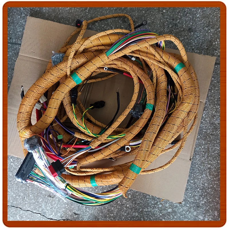DHL Free Shipment CAT 320D Excavator Chassis Wiring Harness 291 7590 ...