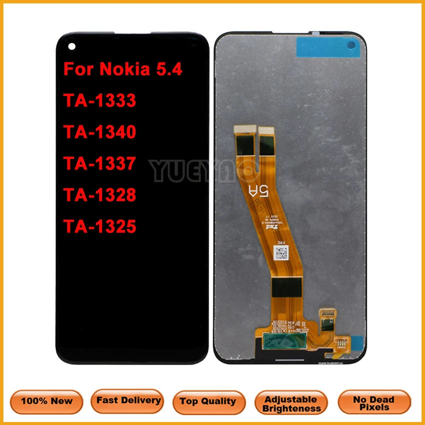 For Nokia 5.4 Lcd Display Touch Screen Digitizer Assembly For Nokia 5.4 ...