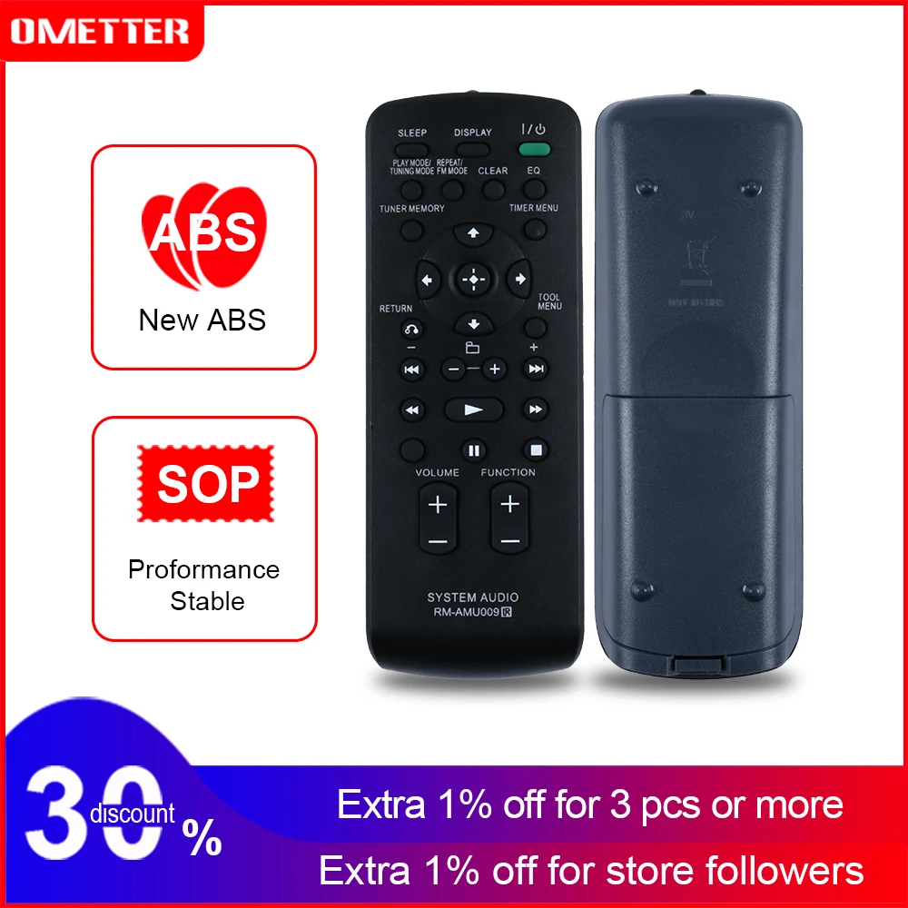 Rm-amu009 Hi/fi Remote Control Use For Sony Home Theater Remoto ...