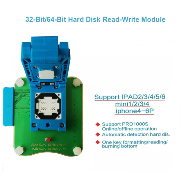 JC Pro1000S P7 P8 PCIE NAND Programmer HDD Serial Read Write Error ...