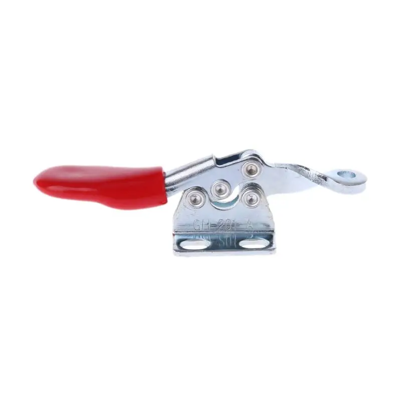 2 Pcs 27KG Toggle Clamp GH-201A 201-A Horizontal Clamp Hand Tool Drop ...