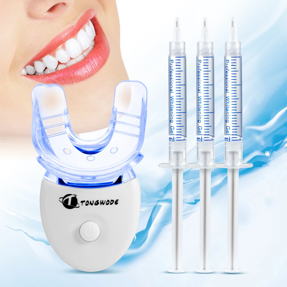 Dental Bleaching Teeth Whitening Kit With Teeth Whitening Led ...