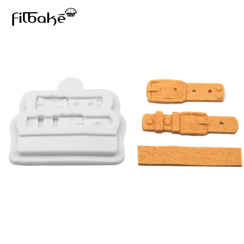 1Pcs Hinges Screws Fondant Mold Belt Straps Locks and Key Hinges Mould ...