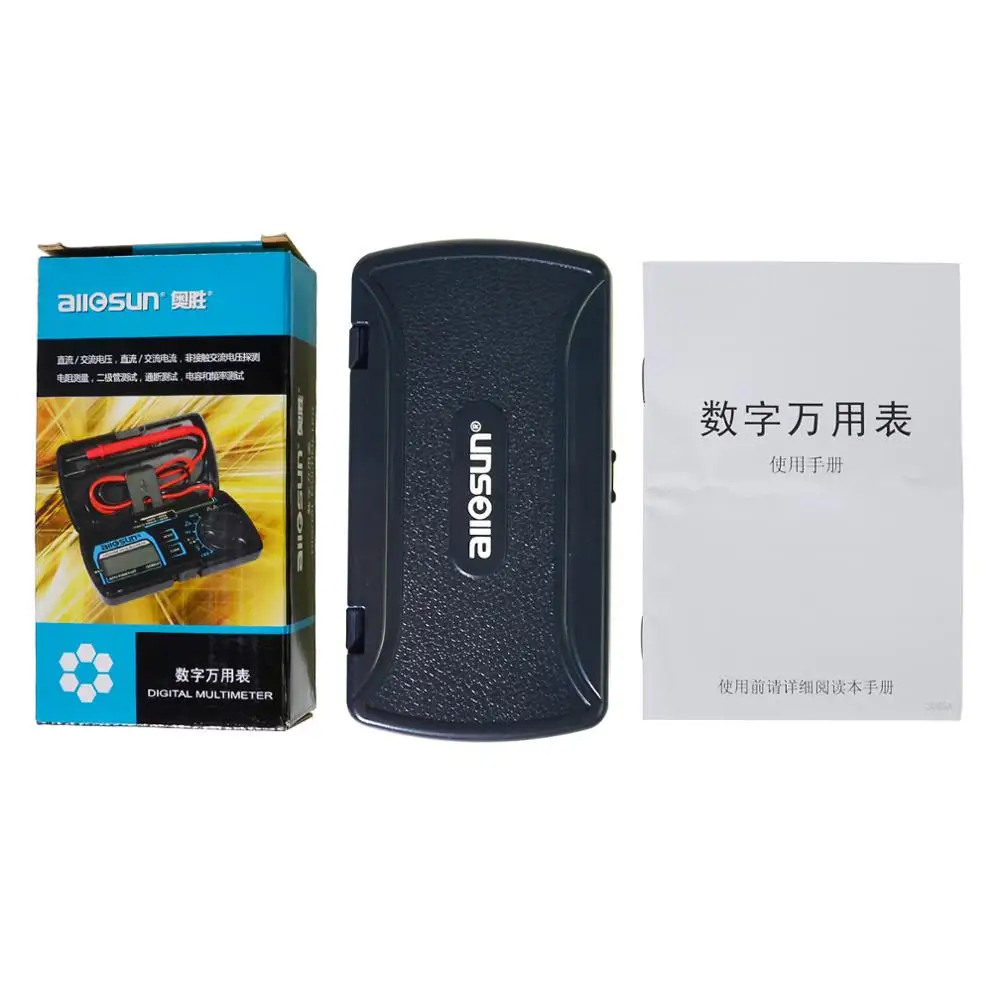 all sun EM3085A Digital Multimeter 3 3/4 digits AC/DC Ammeter Voltmeter ...