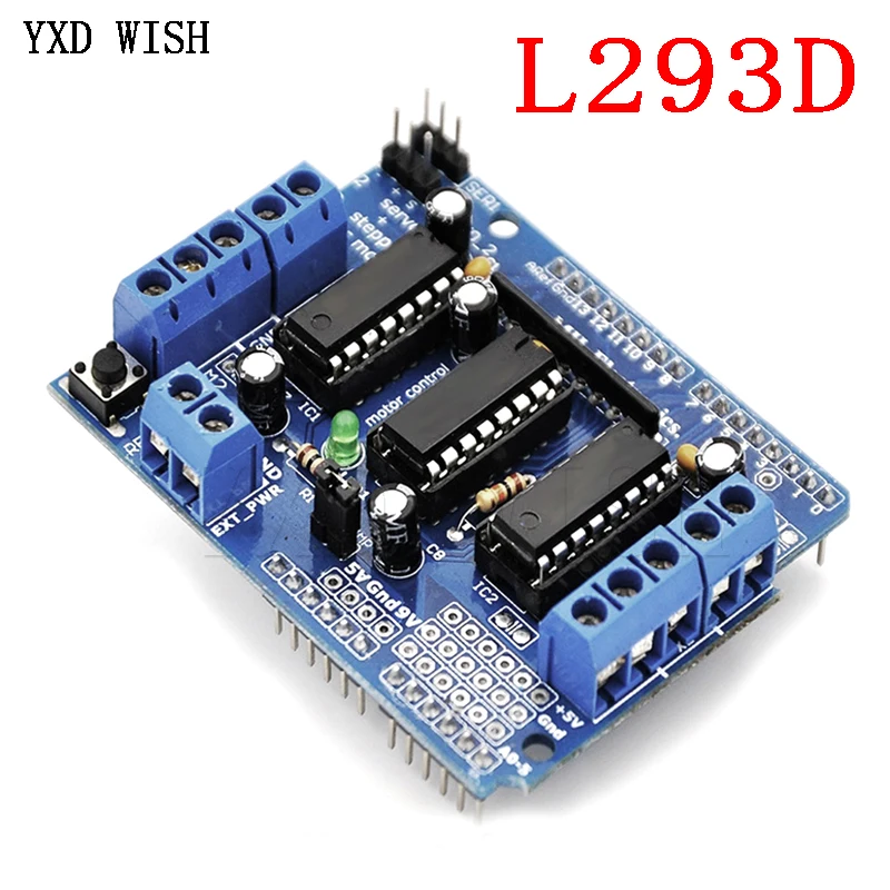 L293d Motor Control Drive Shield Dual Para Arduino Mega2560 4 Canales 