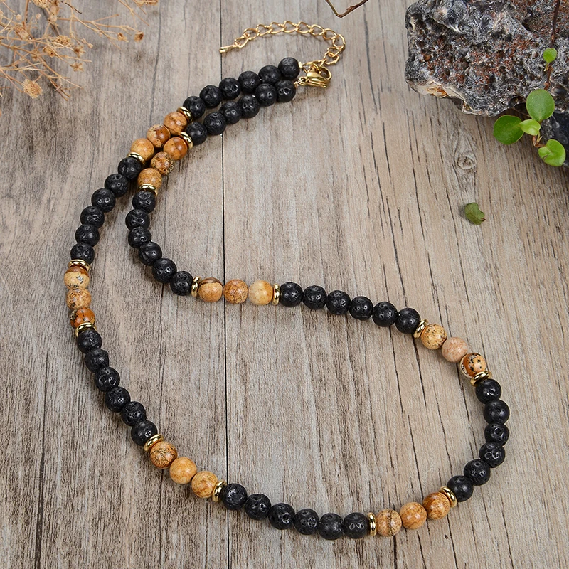 Fashion-new-tiger-s-eye-and-volcanic-stone-necklace-men-s-personality ...