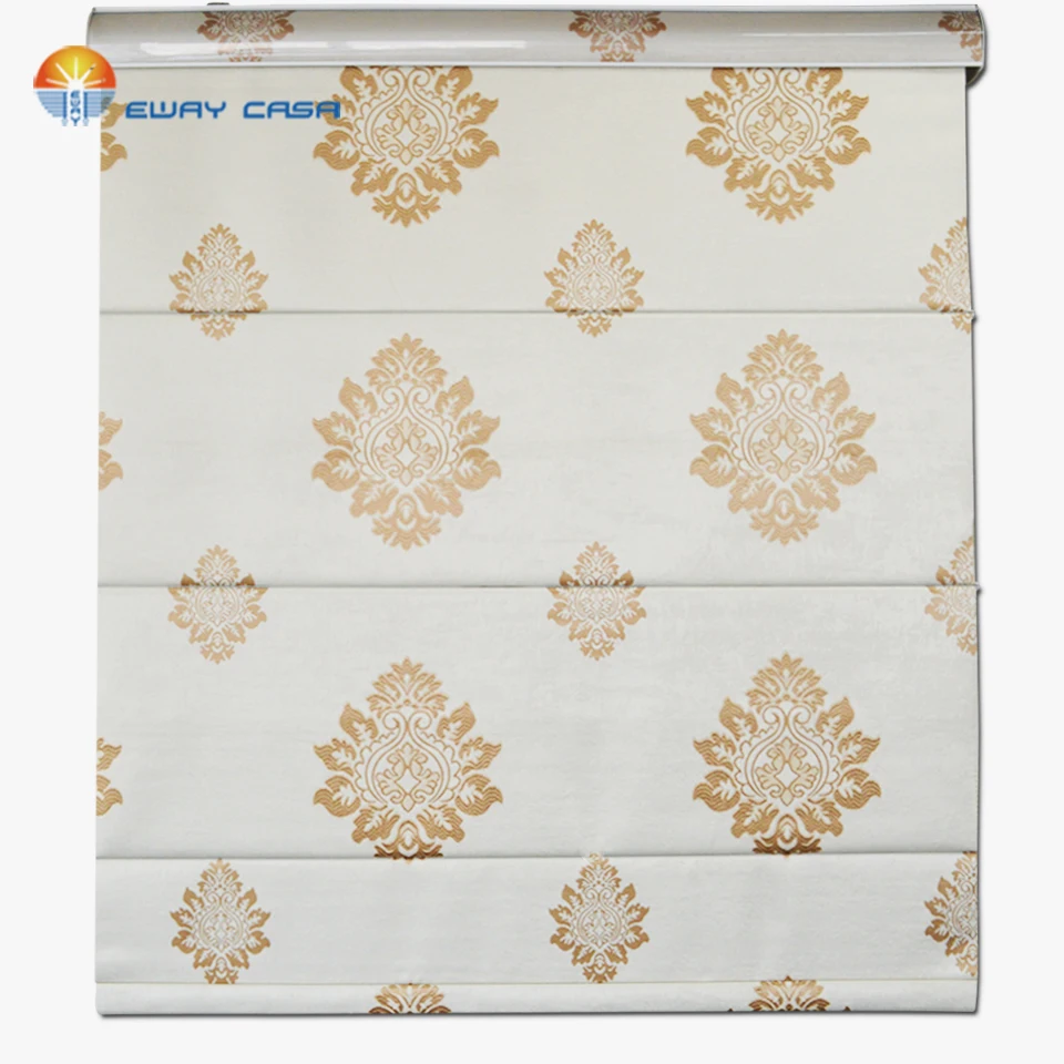 Eway Casa 100% Blackout Coating Waterproof Roman Curtains For Kitchen ...