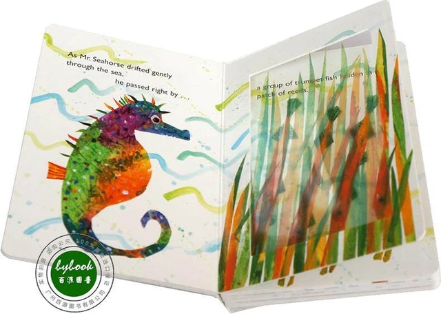 Eric Carle Seahorse Coloring Pages
