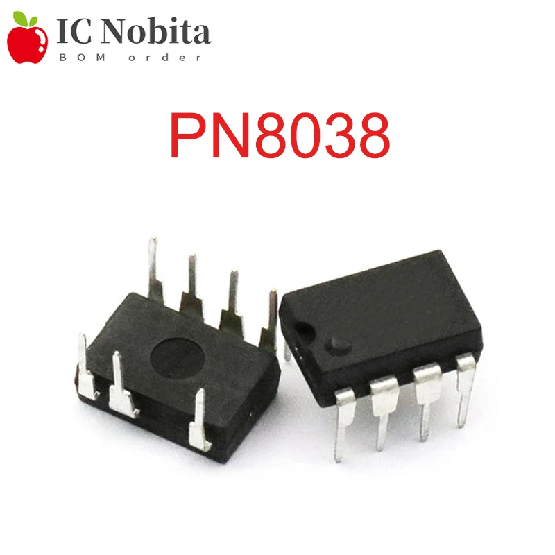 5PCS-PN8038-DIP-7-12V-Output-Non-Isolated-Auxiliary-Power-Chip-Built-In ...