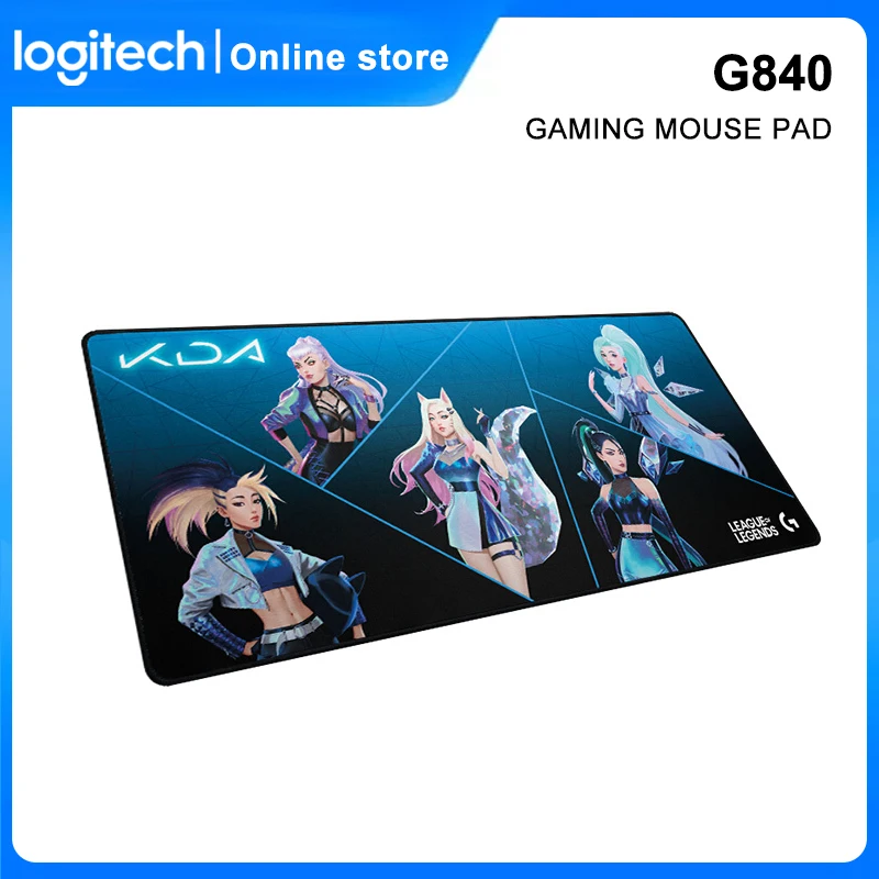 Logitech g840 kda gaming mouse pad edição limitada grande esteira de ...