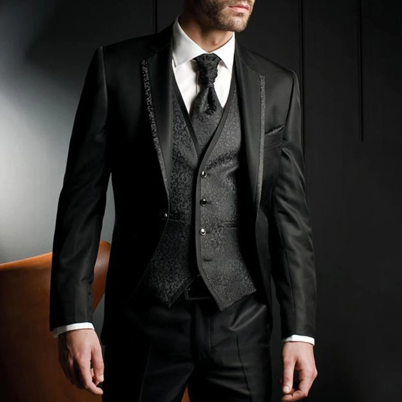 Black Formal Coat For Men