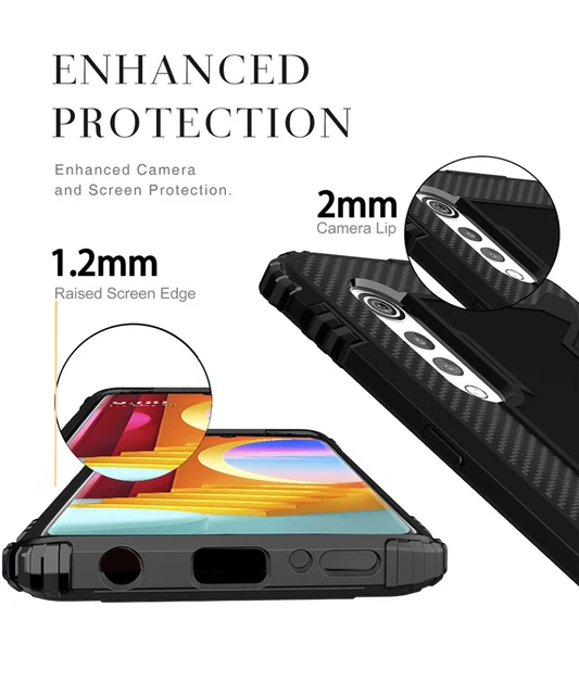 For LG Velvet 5G V60 ThinQ K51 Q51 Stylo 6 Soft Silicone Shockproof ...