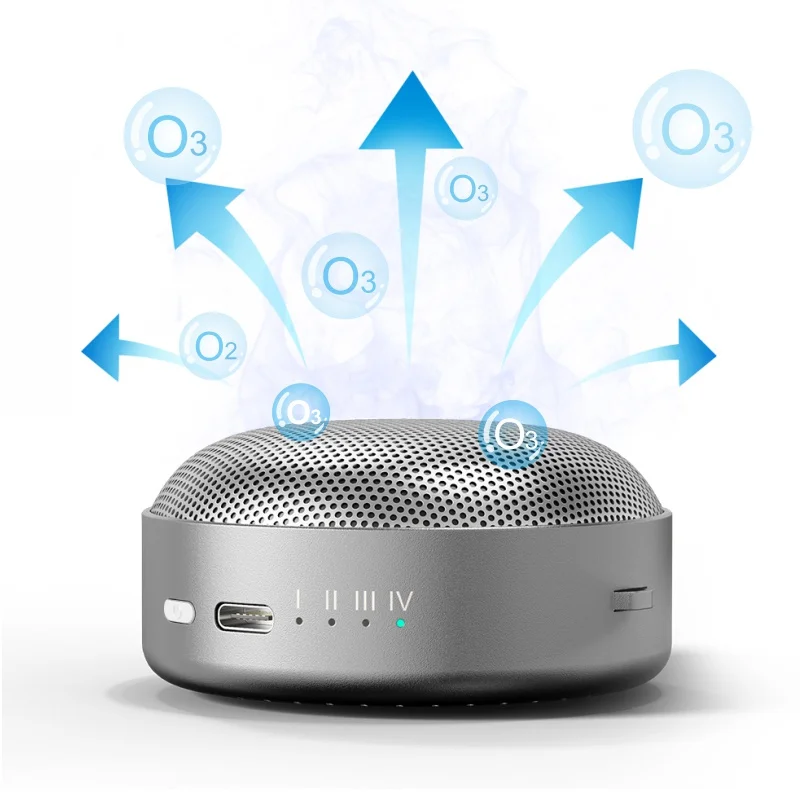 Ozone Generator 50mg/h Portable Mini Air Purifer Deodorizer Fridge ...