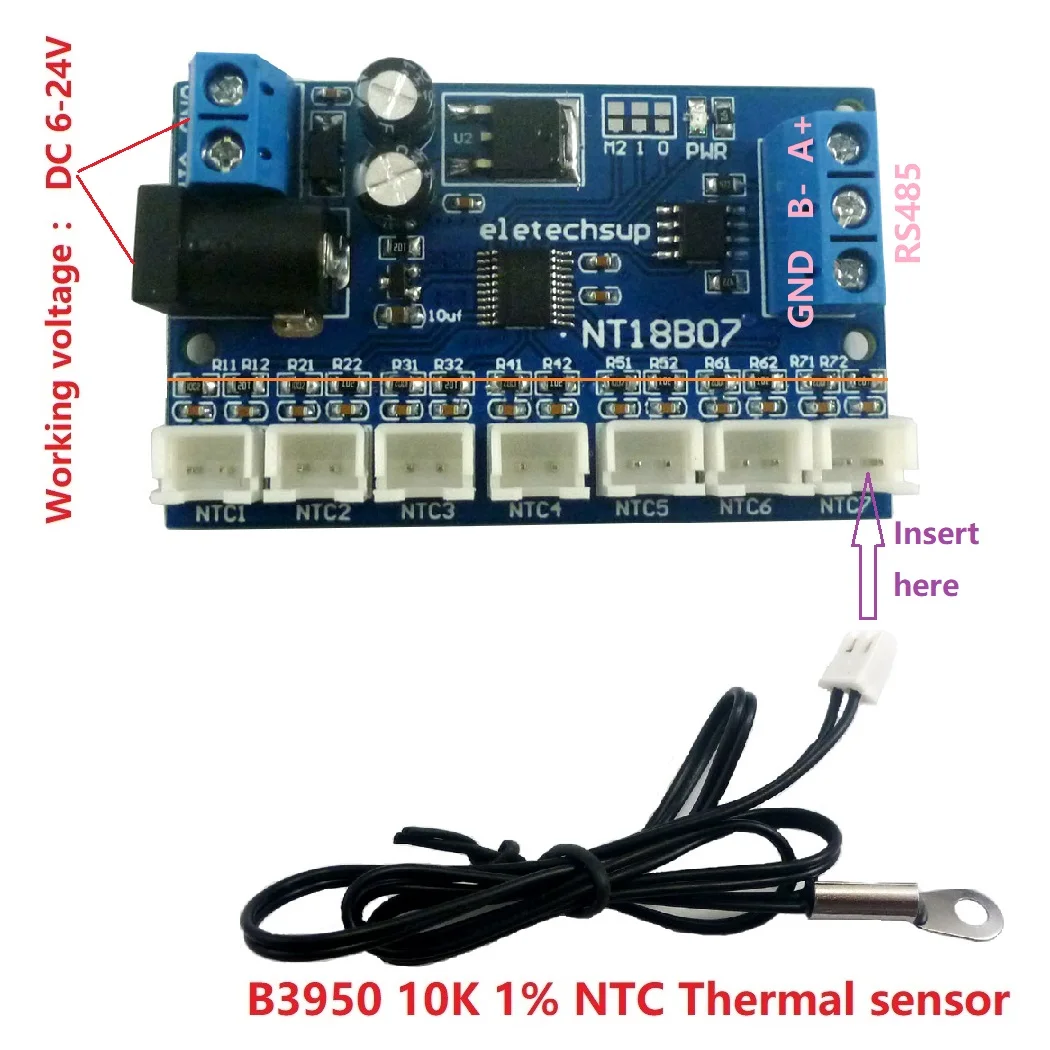 7-Channel-NTC-Temperature-Transmitter-10K-Thermistor-to-RS485 ...