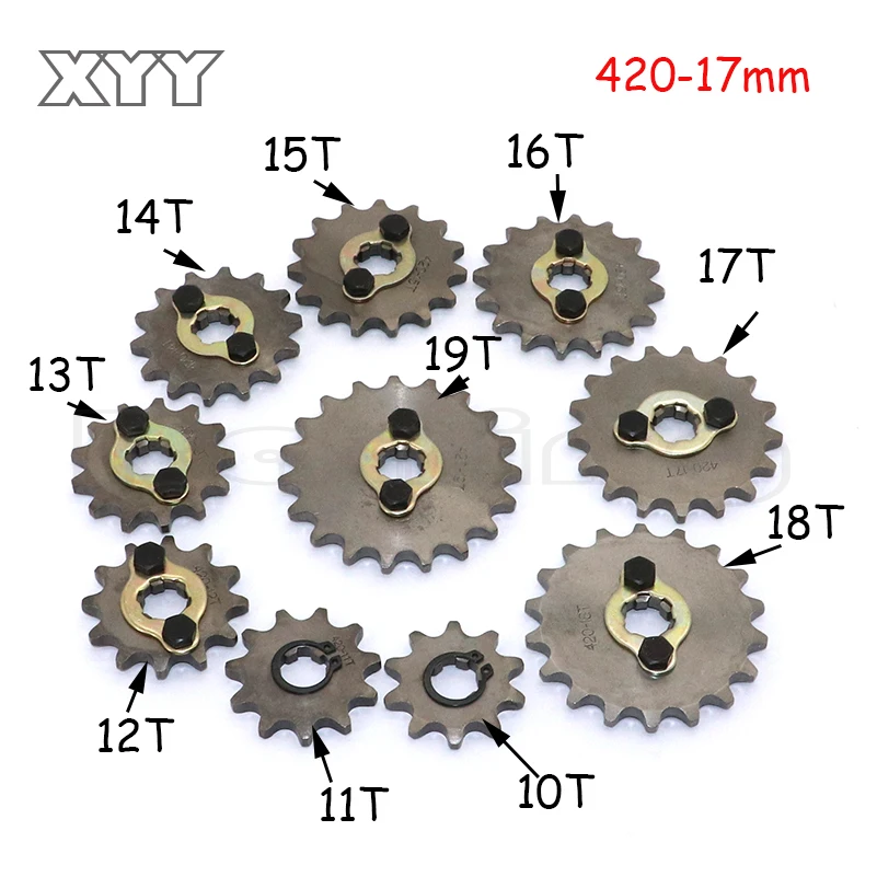 Tooth Engine Front Sprocket | Front Engine Sprocket 17mm | Sprocket 15 ...