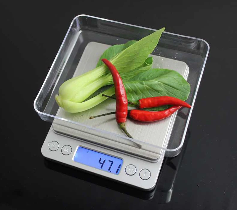 NEW Portable Electronic Food Scales 3000g/0.1g Postal Kitchen Jewelry ...