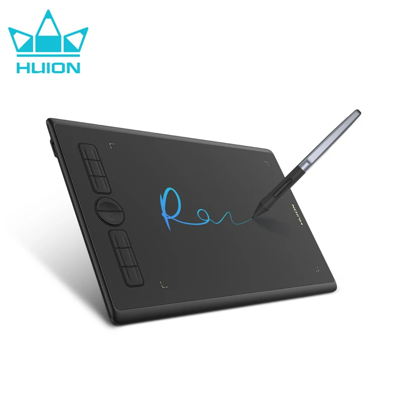 HUION-Graphics-Tablet-Inspiroy-H580X-Beginners-Drawing-Pen-Tablet-Mac ...