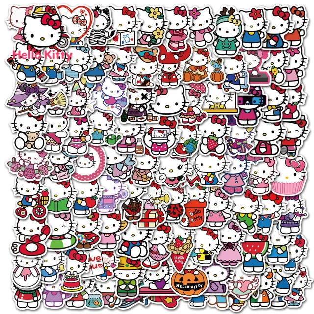 Hello Kitty Sticker Bomb