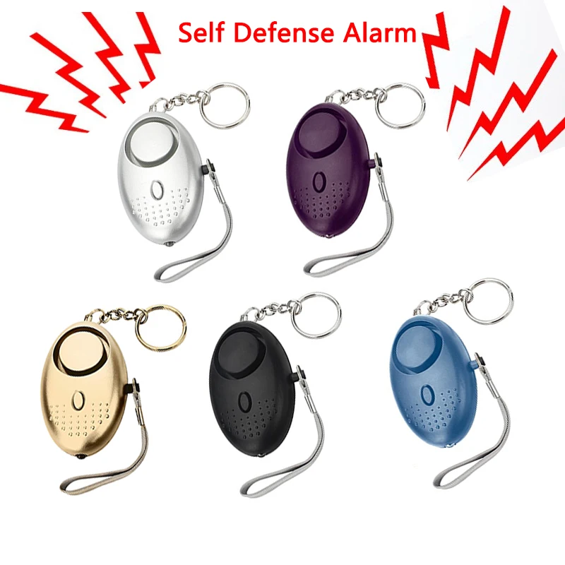 Self-Defense-Alarm-120dB-Egg-Shape-Girl-Women-Security-Protect-Alert ...