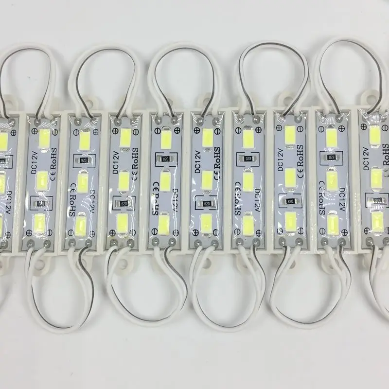 20PCS 5730 3 LED Module lighting for sign DC12V Waterproof superbright ...