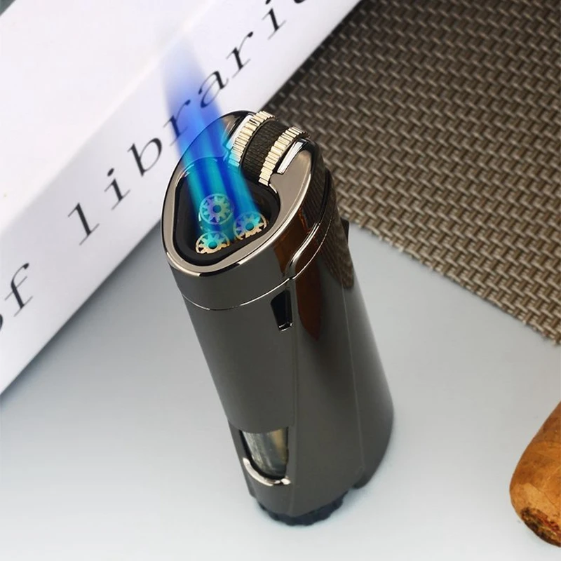 Jet Three Torch /turbo Lighter Buy Cigarette Unusual Gas Lighters ...