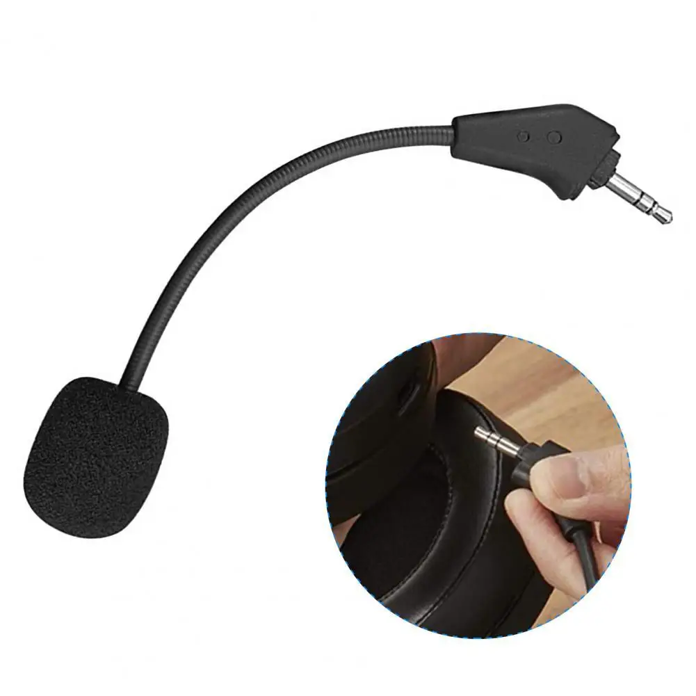 Headphone-Microphone-Flexible-Headset-MIC-Omnidirectional-Pure ...