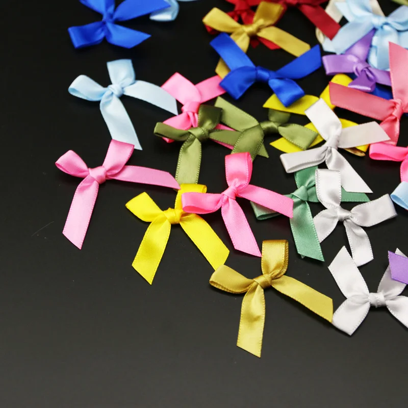 Making Bows Ribbon Christmas | Diy Christmas Bows Presents - 200 Pcs ...