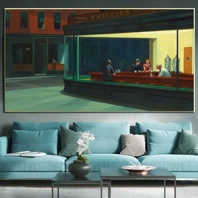 Edward Hopper Nighthawks Doctor Who