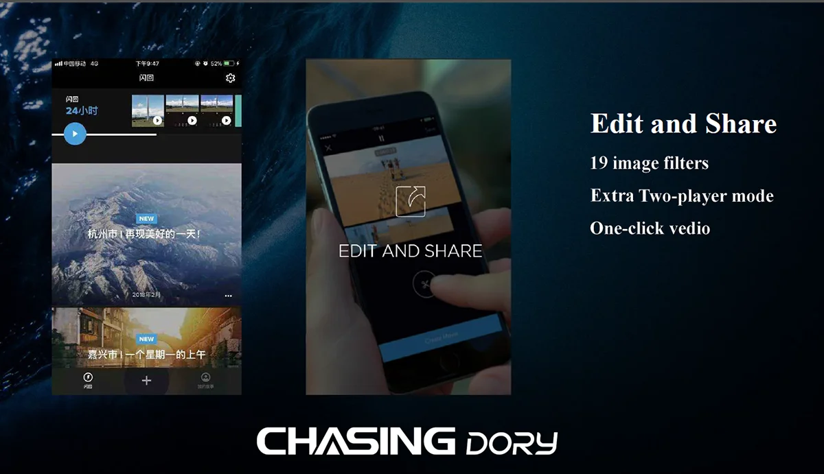 Chasing DORY Mini Underwater Diving Fishing HD Camera Drone