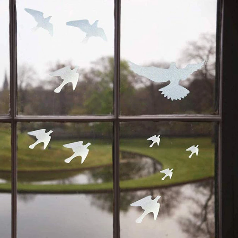 26 Pieces Birds Protection Stickers Bird Anti-collision Window Alert ...