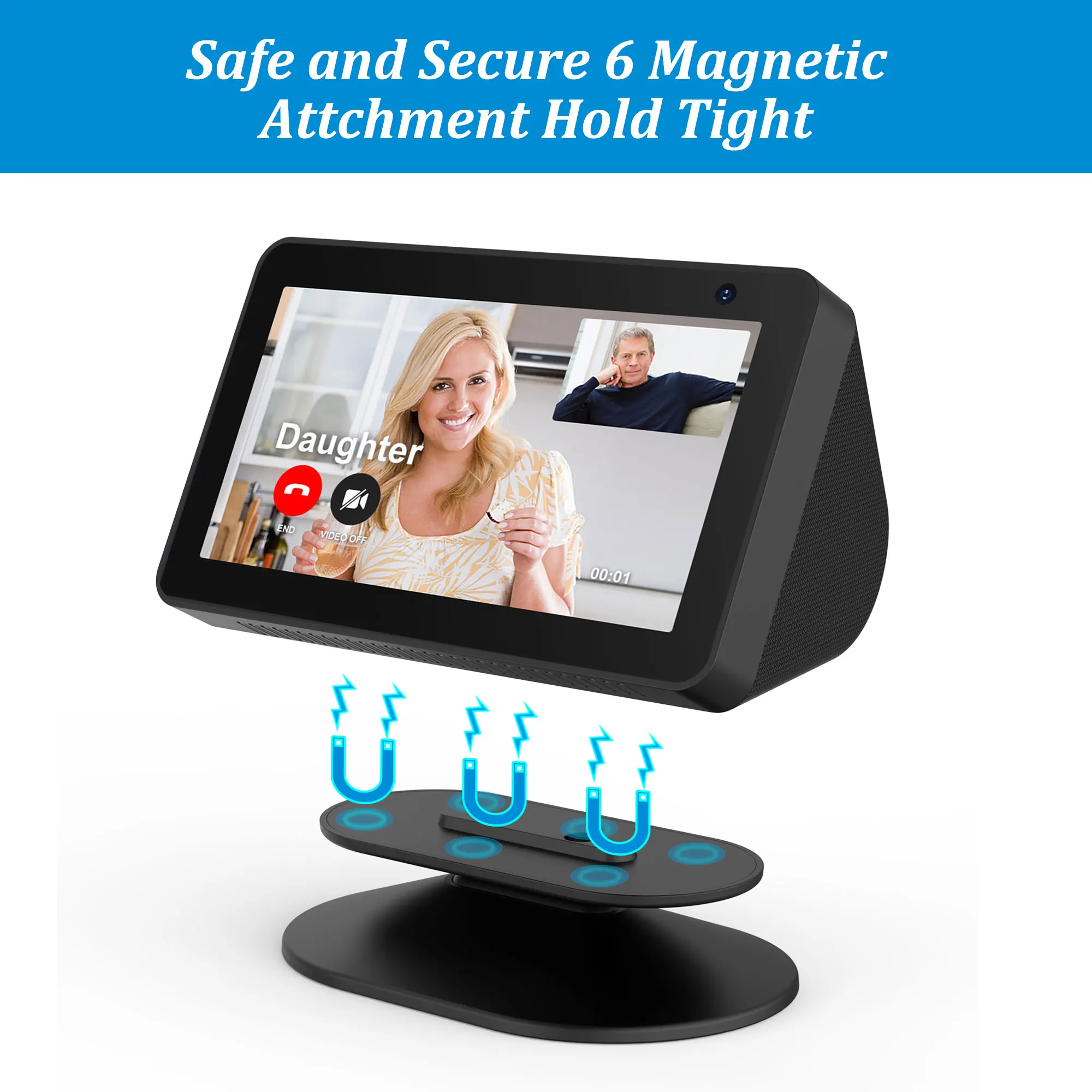 Homemount Angle Adjustable Base Stand For Echo Show 1st 2nd