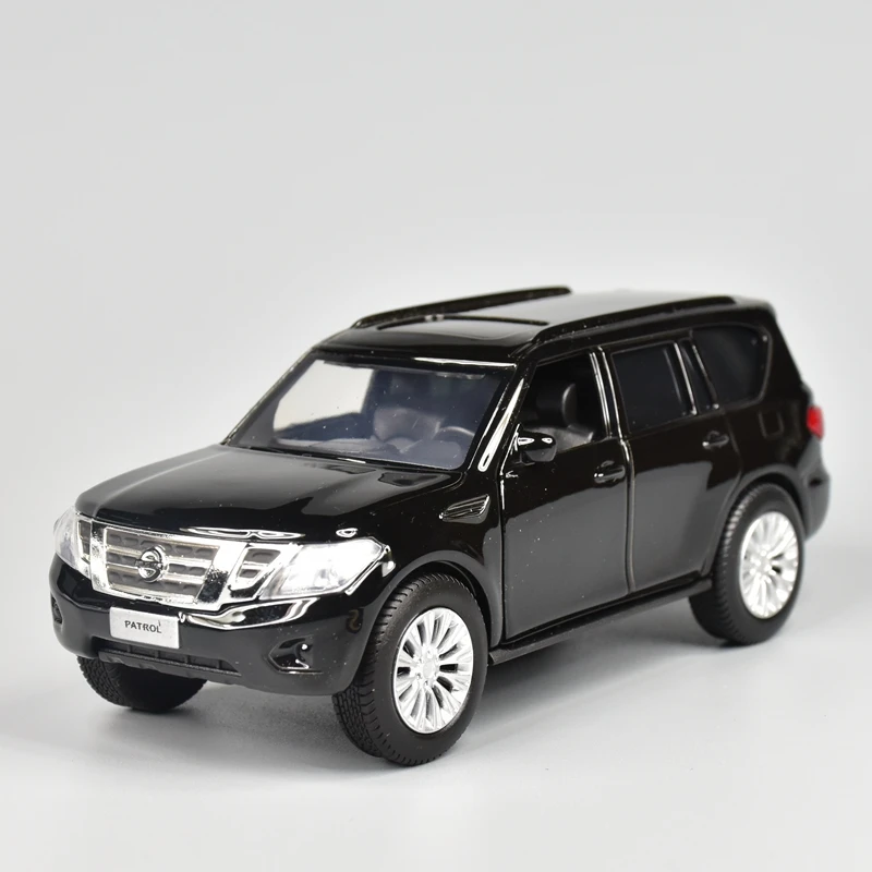 1:36 Nissan Patrol Y62 Police Suv Alloy Car Model Toy Die Cast Pull ...