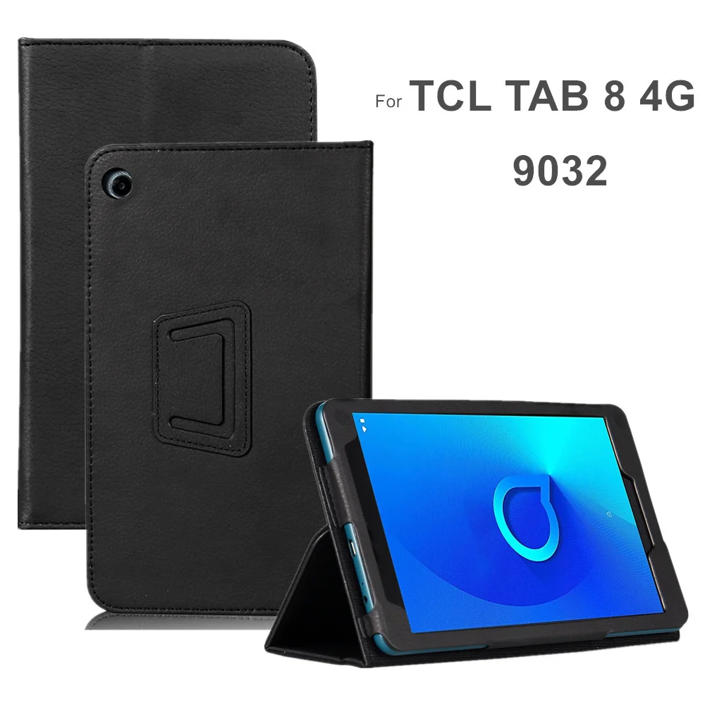 Case-for-TCL-TAB-8-4G-Android-9032-Folding-Stand-Pu-Leather-Funda-Cover ...