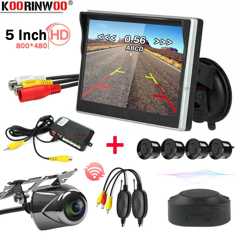 Koorinwoo Dual Cpu Core Rain Sensor For Car Parking Sensors 4 With ...