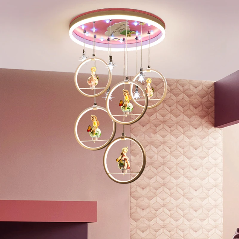 Modern girl kids bedroom decorative dining room led Ceiling lamps ...