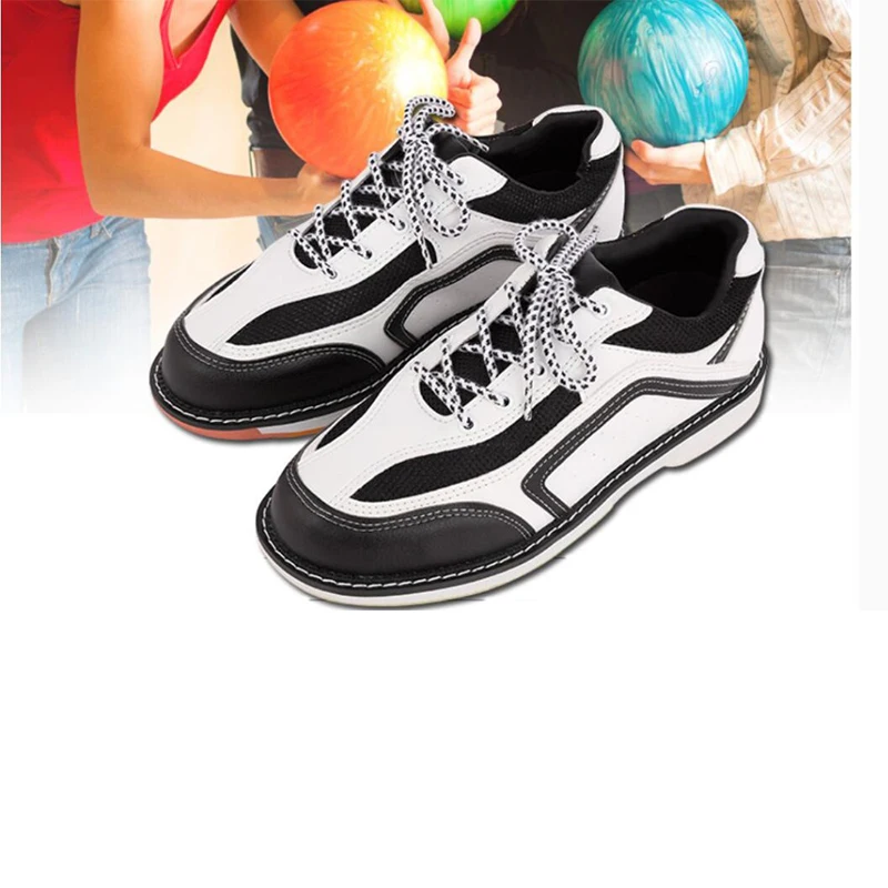 Non-slip wear-resistant indoor professional bowling shoes classic men ...