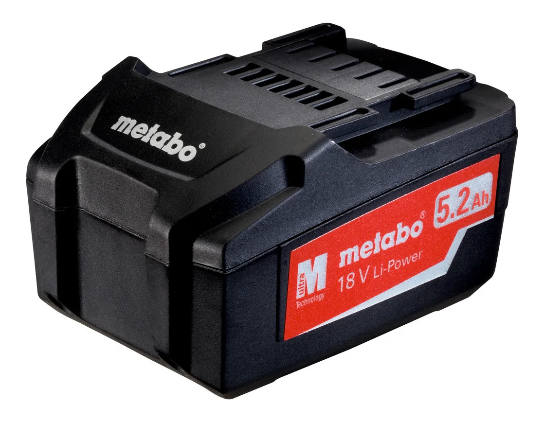 Battery. 5INR19/66-2 Metabo 18v LiPower 5.2Ah